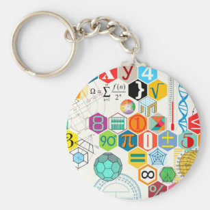 Llaveros Matemáticas | Zazzle.es