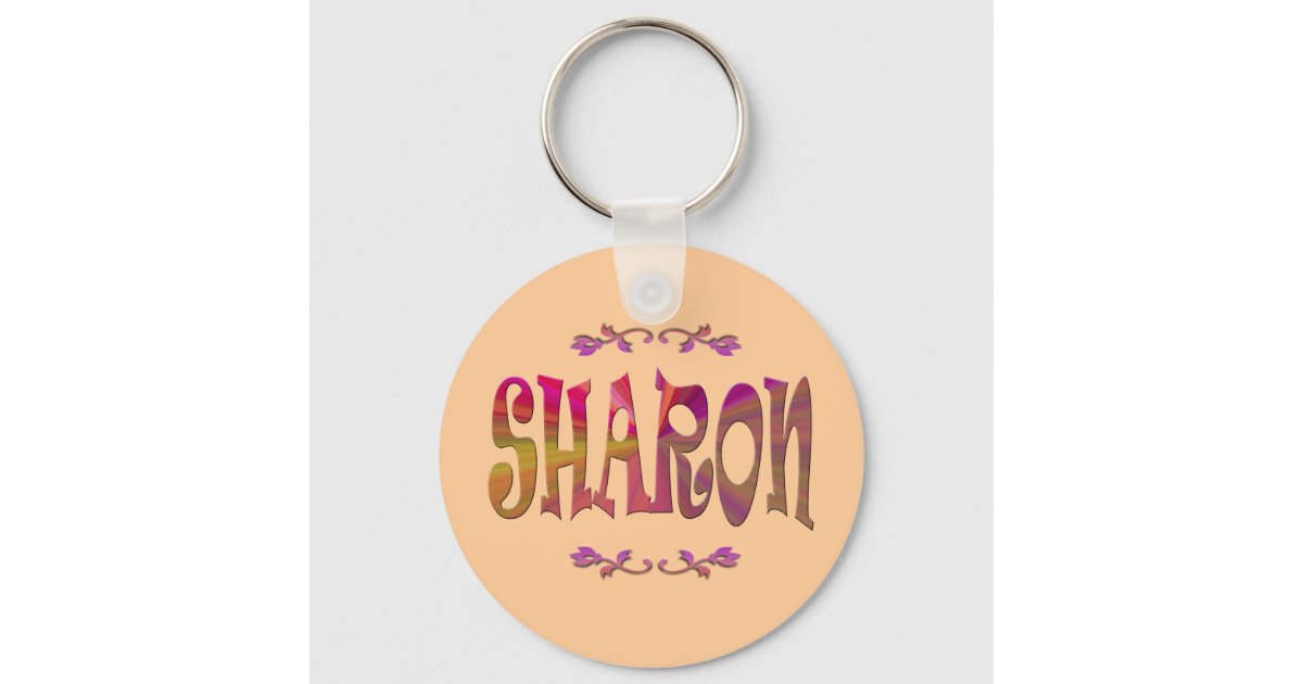 Llavero Sharon Keychain | Zazzle.es