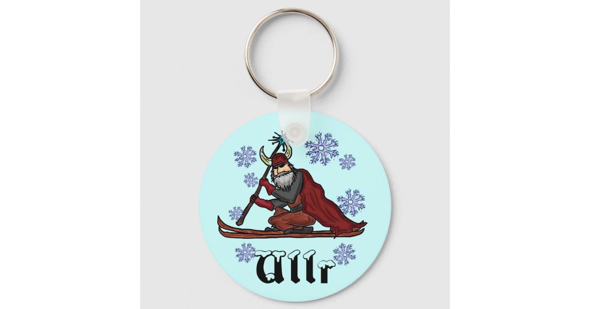 Llavero Tecla de Ullr snow god | Zazzle.es