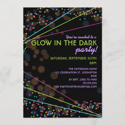 Invitaciones Luces | Zazzle.es