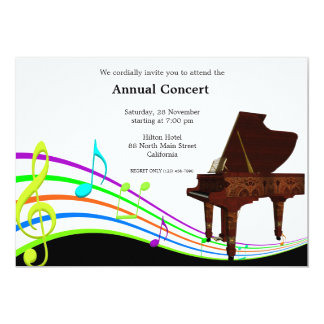 Invitaciones Concierto | Zazzle.es