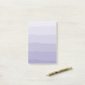 Notas Post-it® Rayas Lilac | Zazzle.es