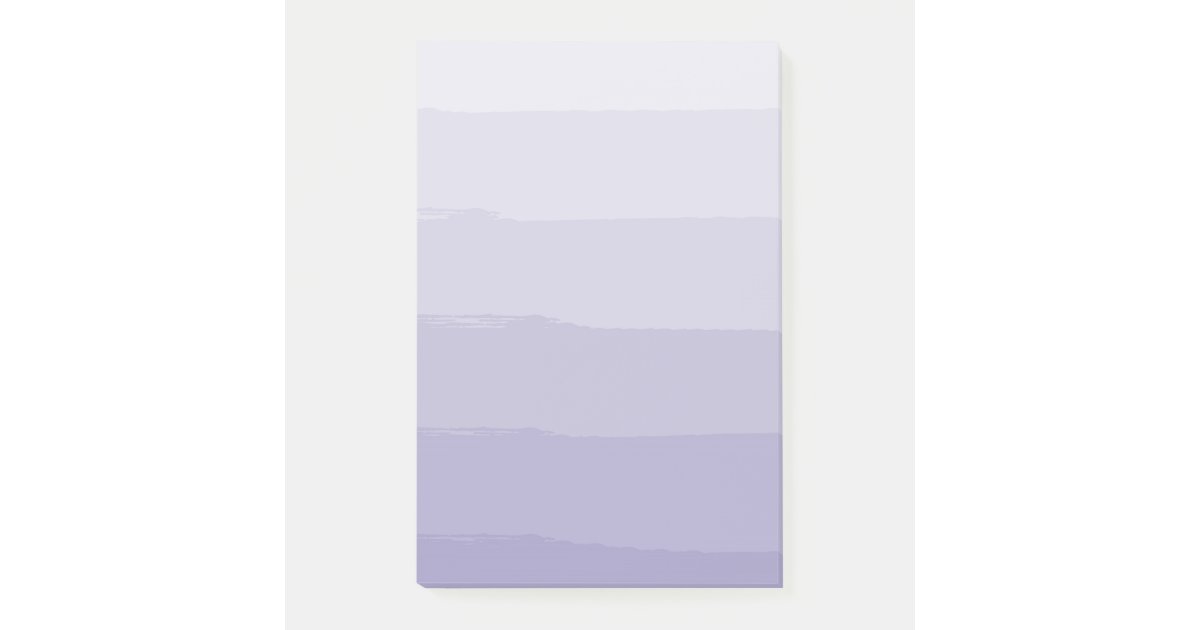 Notas Post-it® Rayas Lilac | Zazzle.es