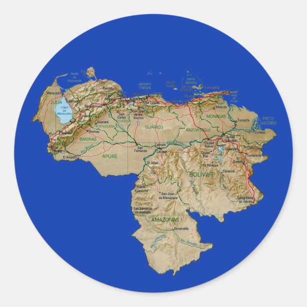 Pegatinas Venezuela - Calcomanías | Zazzle.es