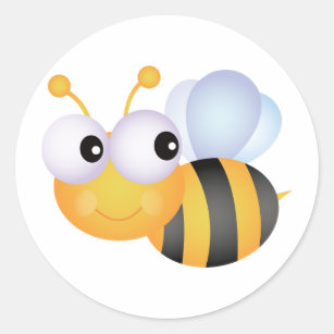Pegatinas Abeja - Calcomanías | Zazzle.es