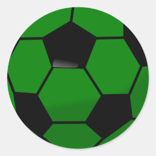 Pegatinas Balón De Fútbol - Calcomanías | Zazzle.es