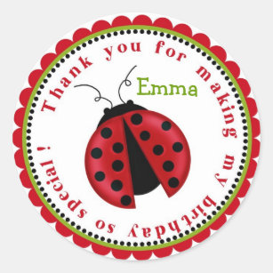 Pegatinas Ladybug - Calcomanías | Zazzle.es