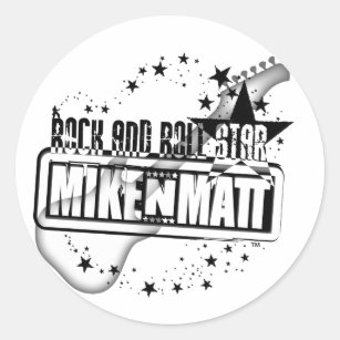 Pegatinas Rock And Roll - Calcomanías | Zazzle.es