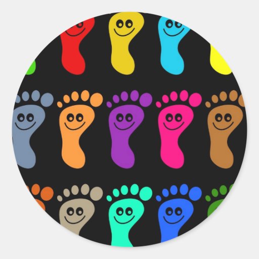 Piecitos de colores - Imagui