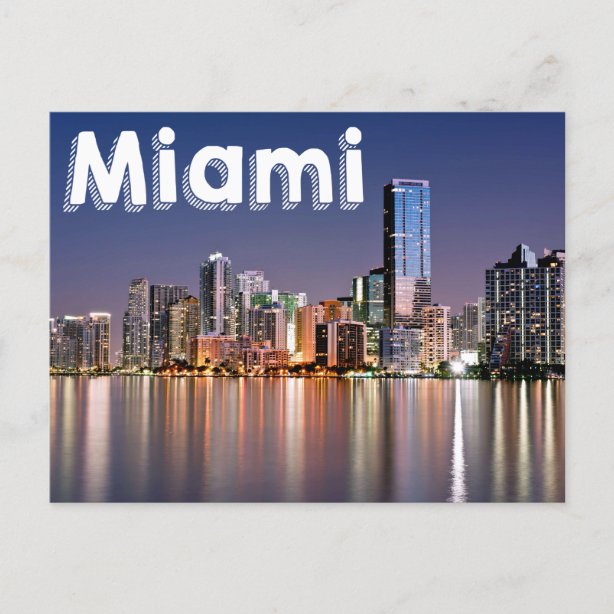 Postales Miami - Tarjetas postales | Zazzle.es