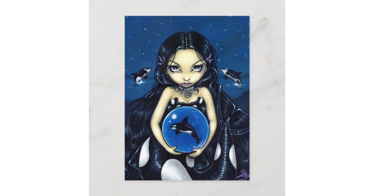 Postal "Orca Magic" | Zazzle.es