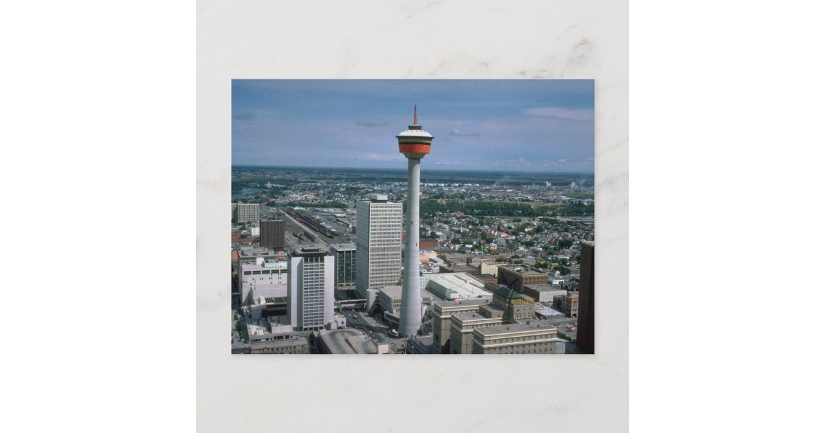 Postal Torre Calgary, Alberta, Canadá | Zazzle.es