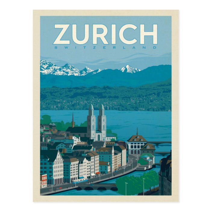 Postal Zurich, Suiza | Zazzle.es