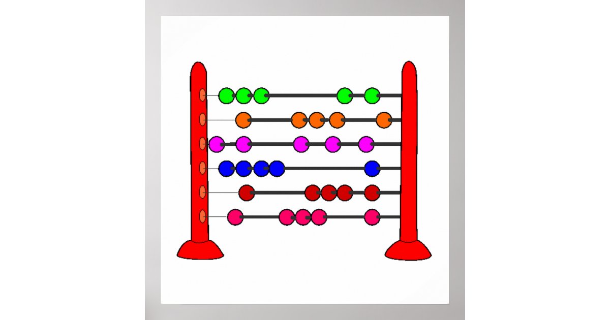 Póster Abacus | Zazzle.es