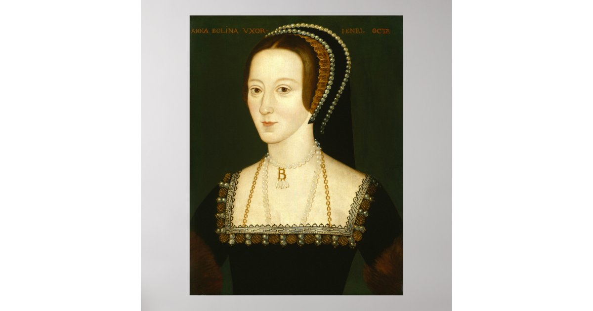 Póster Anne Boleyn Poster | Zazzle.es