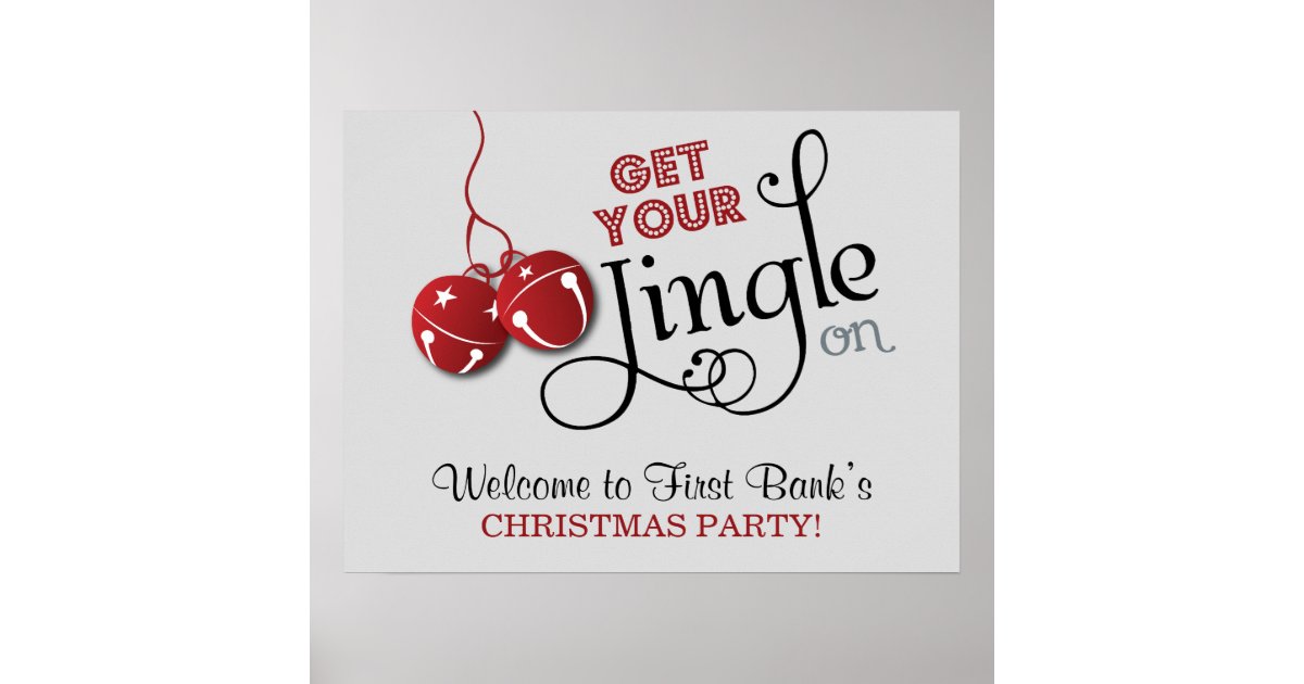 Póster Consigue tu Jingle en Poster | Zazzle.es