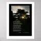 Póster Joyce Kilmer poema "Árboles" poster con foto de ár | Zazzle.es
