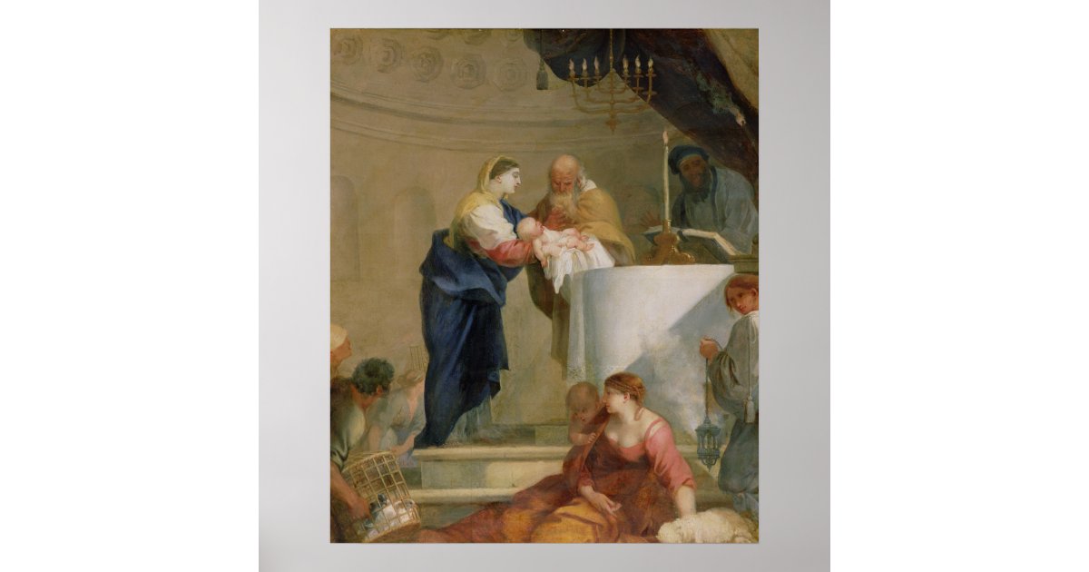 Póster La presentación en el templo | Zazzle.es