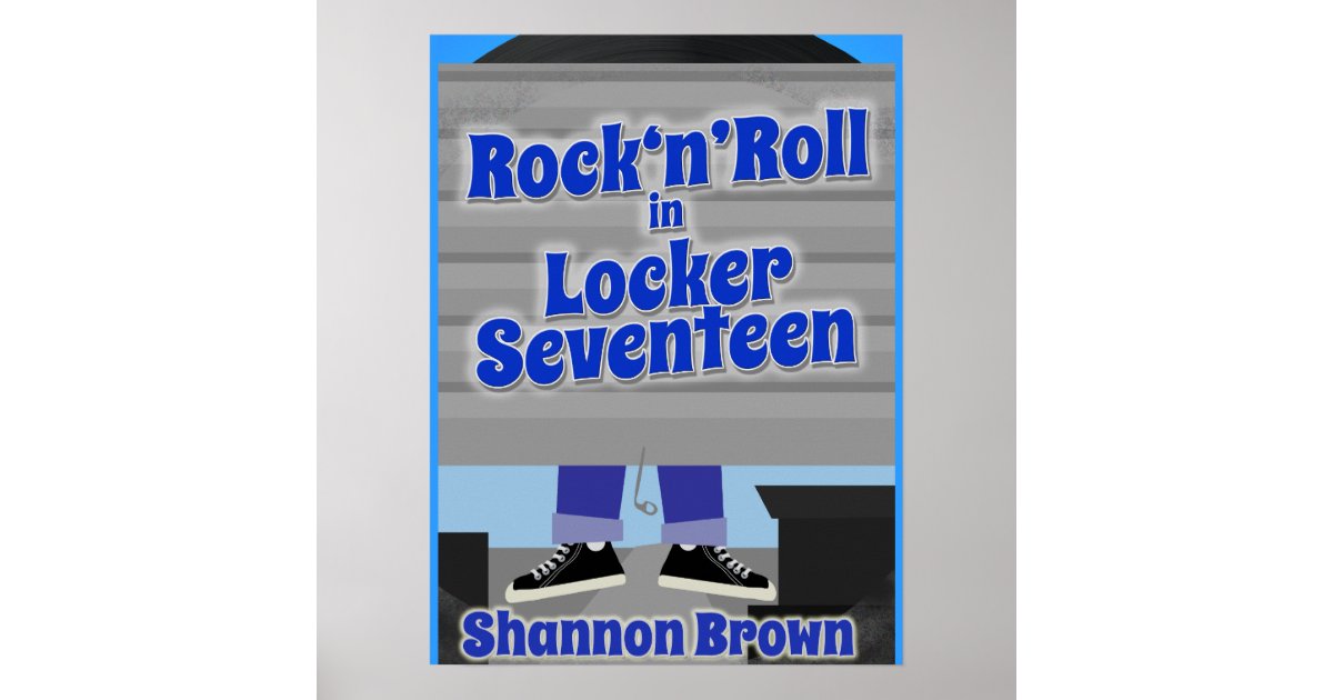 Póster Locker 17 Fun Design Cover Art Statement Poster | Zazzle.es