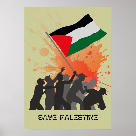 Póster Palestina libre | Zazzle.es