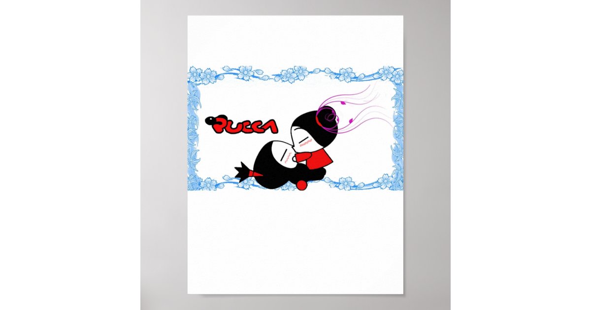 Póster Pucca x Garu | Zazzle.es