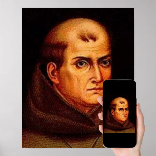Póster San Junipero Serra O.F.M. Santo Católico - Católic | Zazzle.es