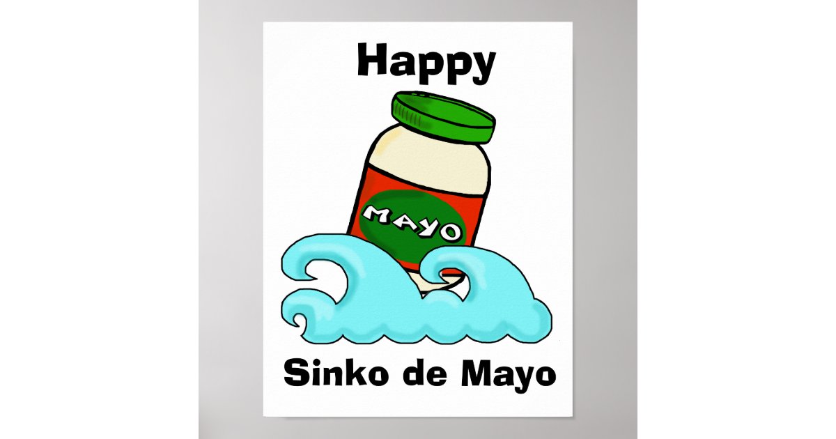 Póster Sinko de Mayo Poster Cinco de Mayo | Zazzle.es