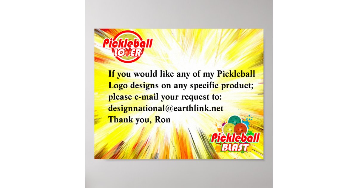 Póster Solicitud de diseño de balonmano | Zazzle.es