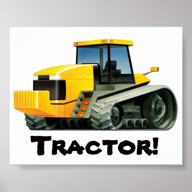 Pósters Del Tractor | Zazzle.es