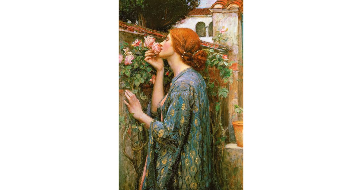 Póster Waterhouse Soul of the Rose Pre-Raphaelite CC1003 | Zazzle.es