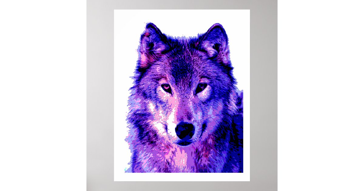 Poster Wolf Imprimir - Posters de lobos | Zazzle.es