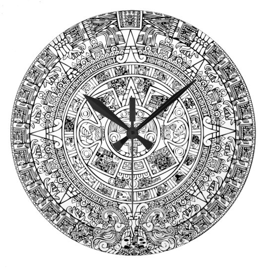 Reloj azteca del calendario | Zazzle.es