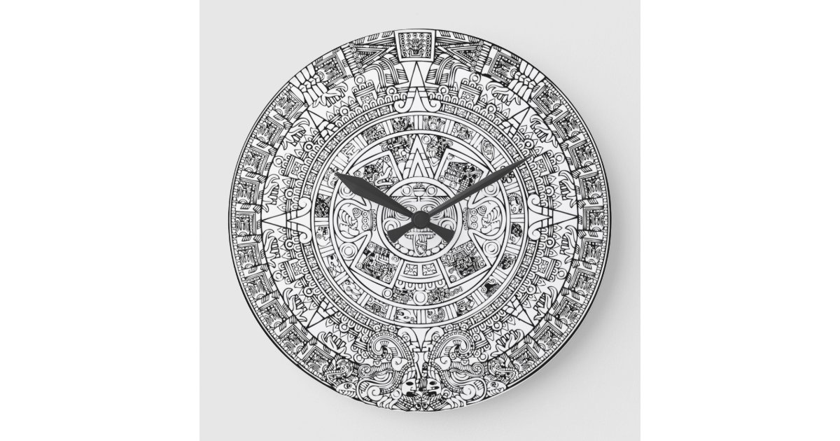 Reloj azteca del calendario | Zazzle.es