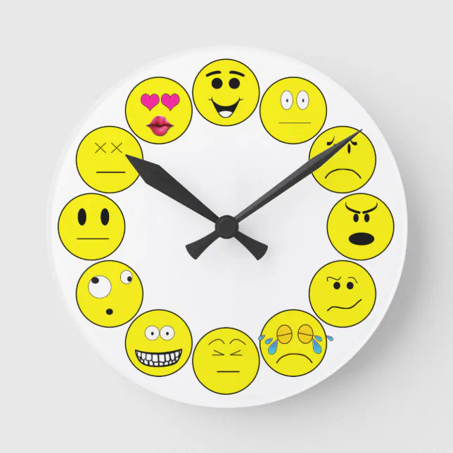 RELOJ EMOTICON | Zazzle.es