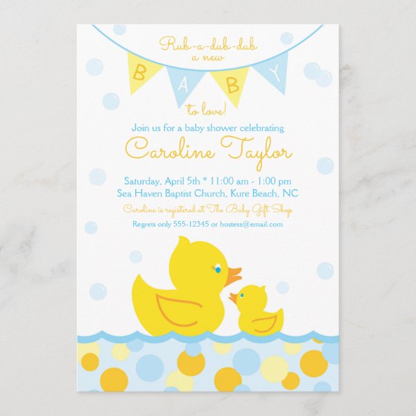 Invitaciones Pato | Zazzle.es