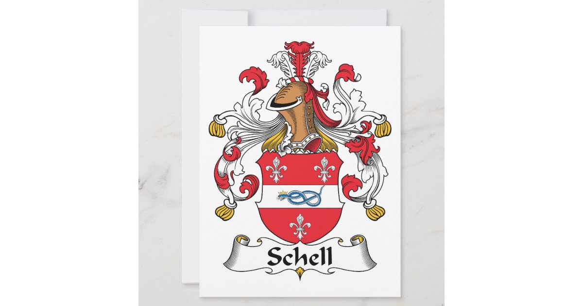 Schell Family Crest | Zazzle.es