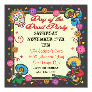 Tarjetas e invitaciones Mariachi | Zazzle.es