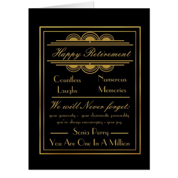 Tarjetas Feliz Retiro | Zazzle.es