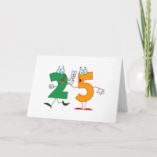 Tarjetas 25 Años | Zazzle.es