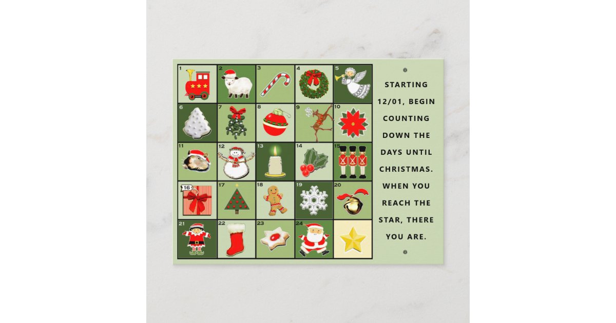 Tarjetas de vacaciones de cuenta regresiva para na | Zazzle.es